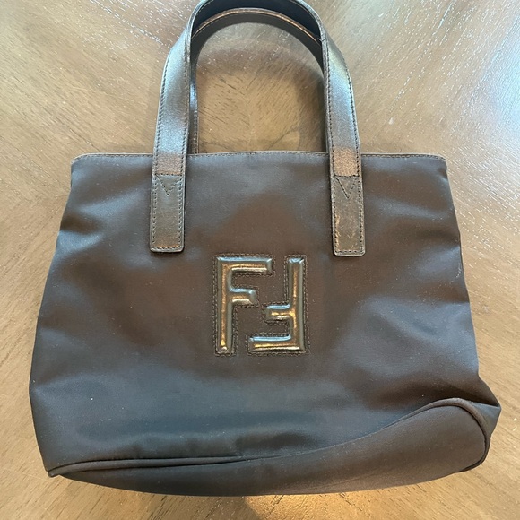 Fendi | Bags | Vintage Fendi Black Tote | Poshmark